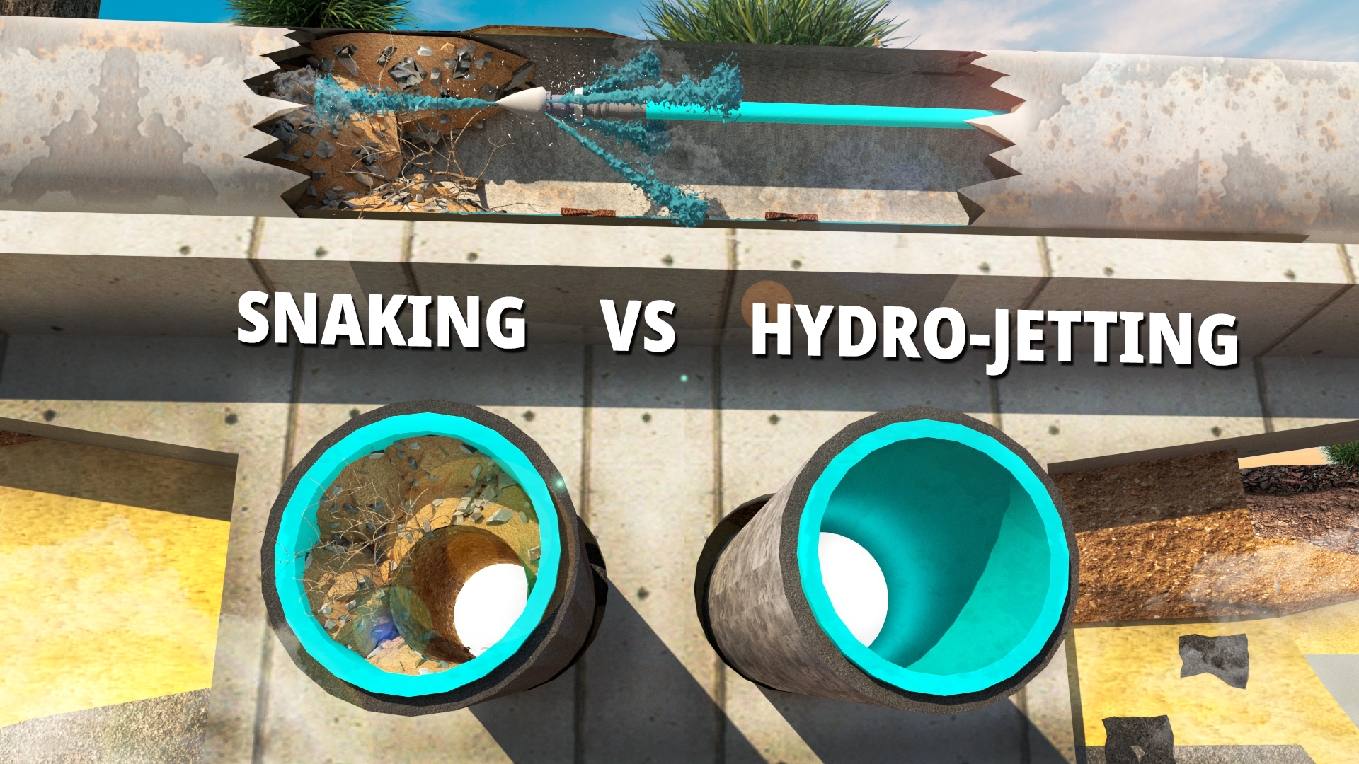 Hydro Jetting Vs Snaking Which Is Better Ben S Plumbing